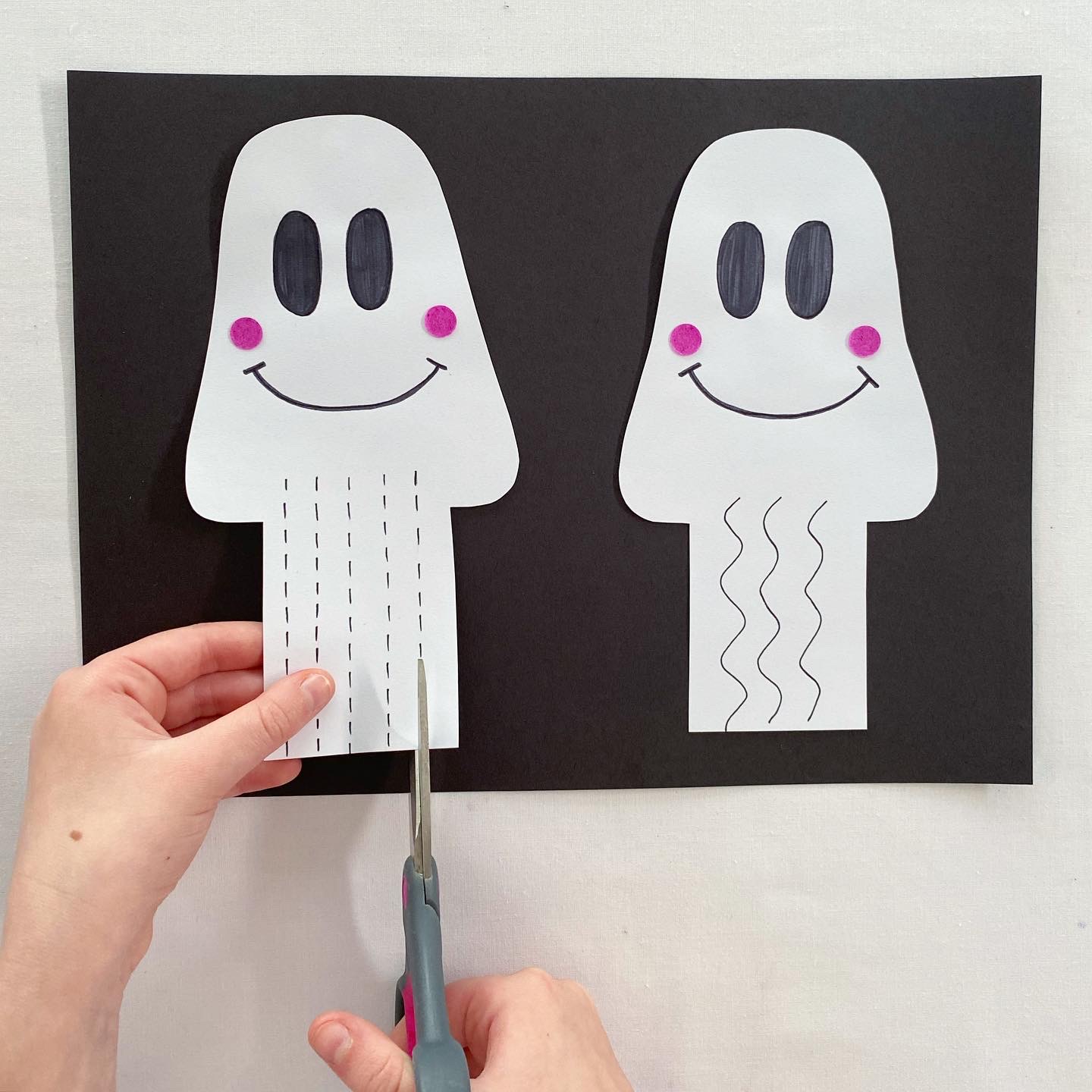 Halloween Scissor Crafts for Kids