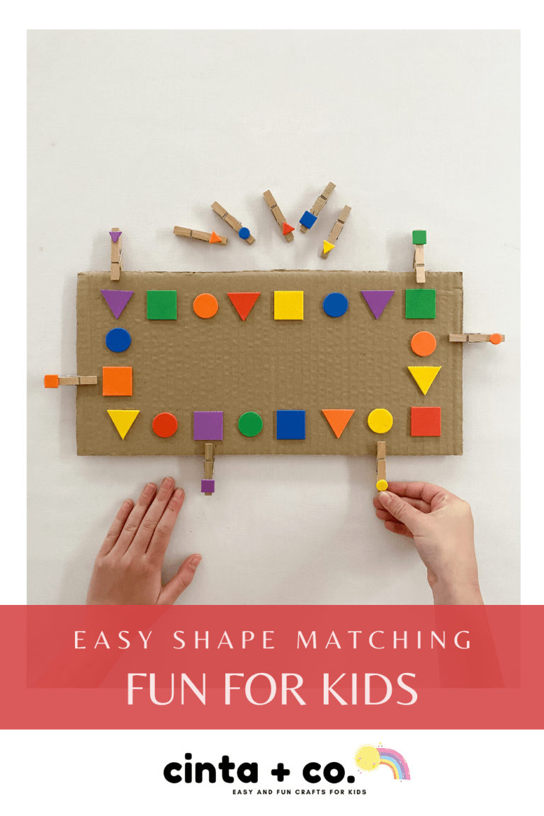 Easy Shape Activities for Kids