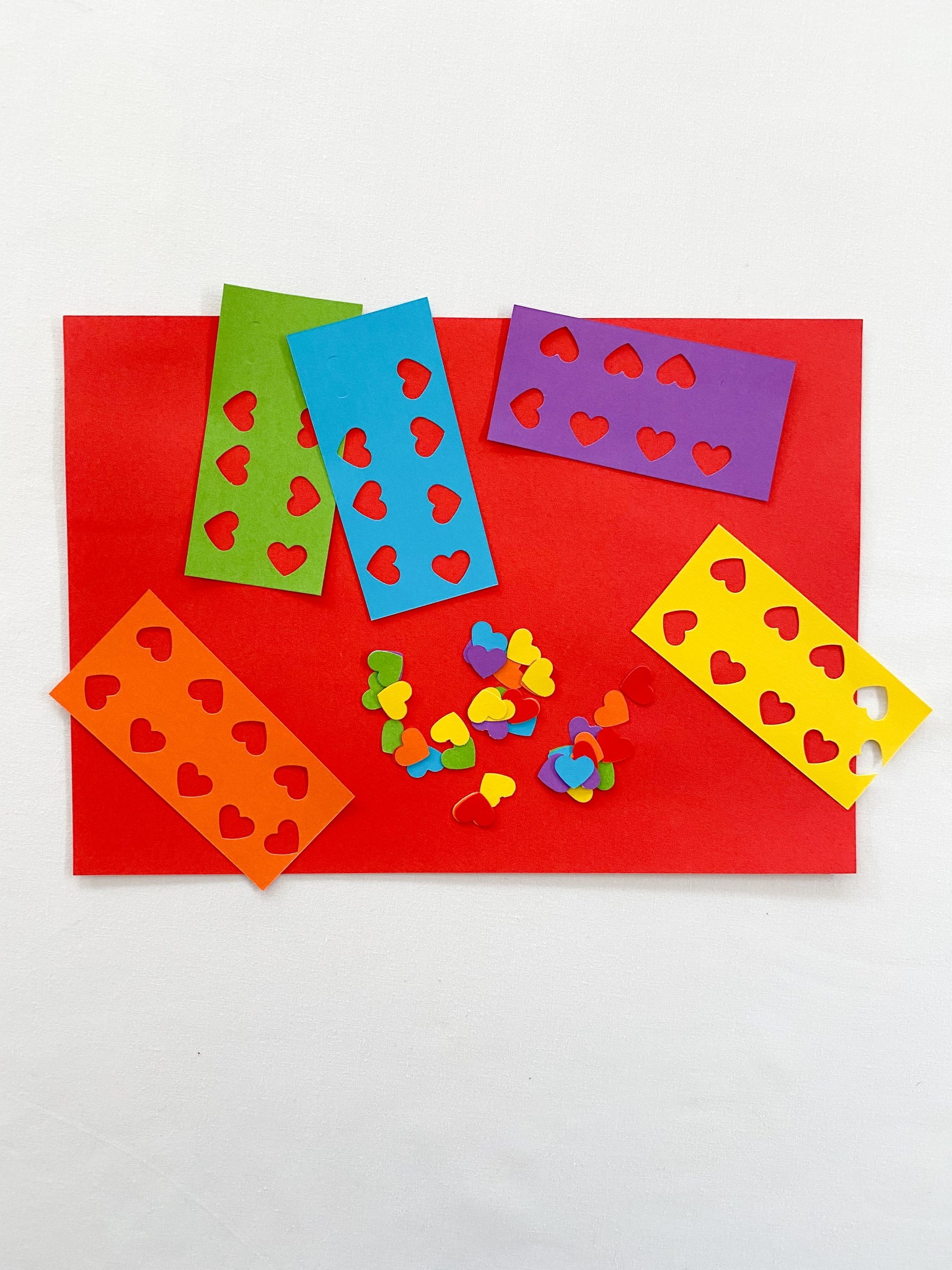 The Easiest Valentine’s Collage Craft for Kids