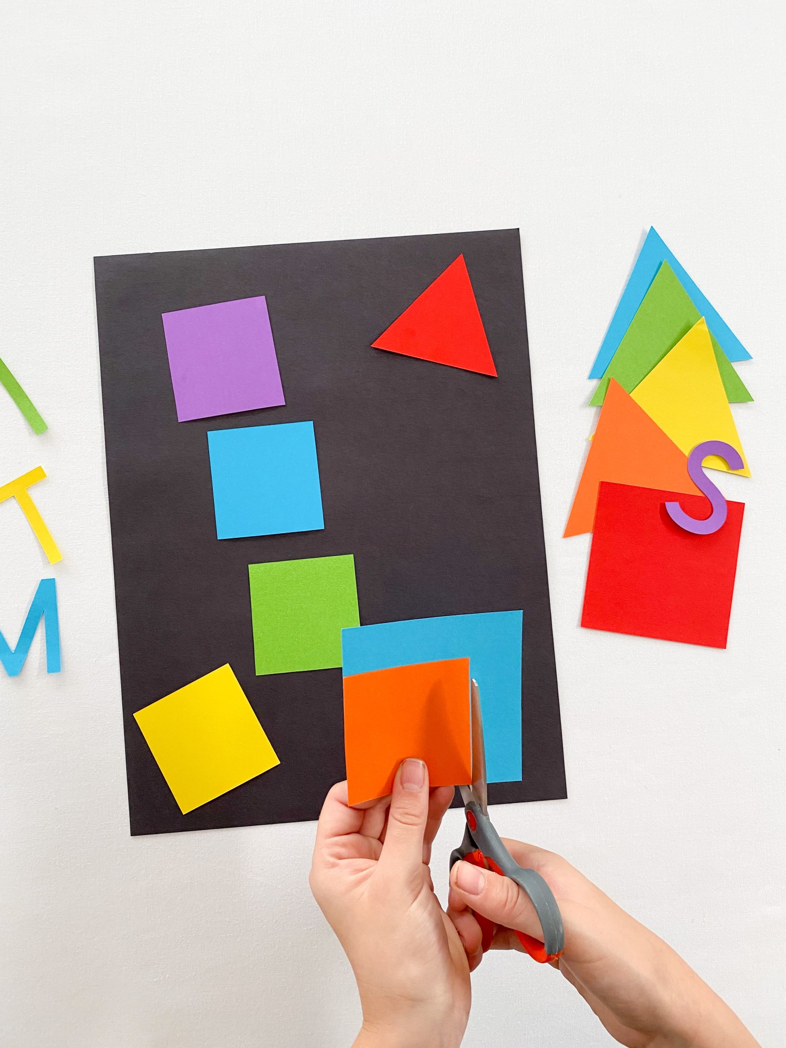 Easy Space Scissor Skills For Kids
