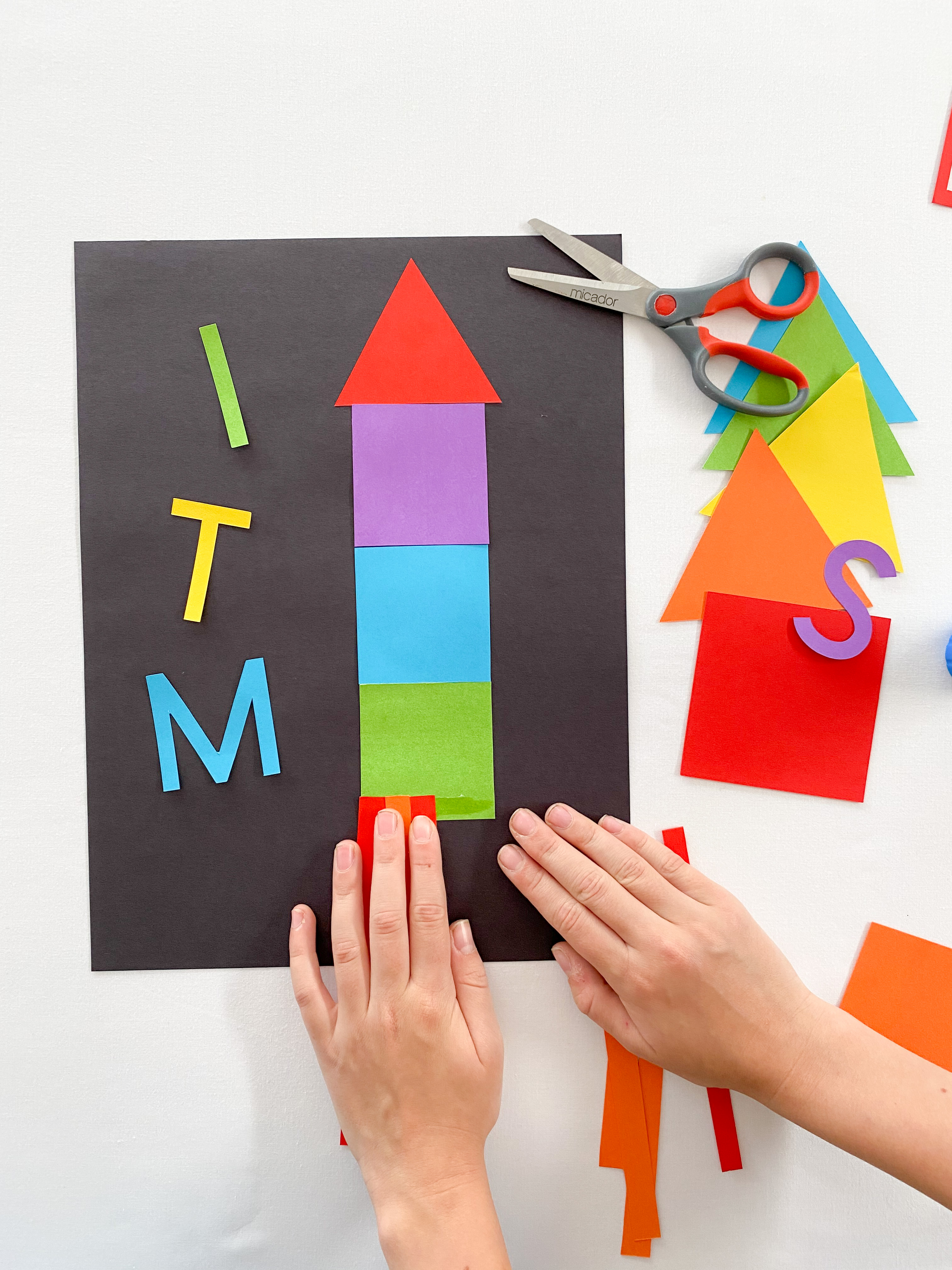 Easy Space Scissor Skills For Kids
