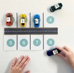 Car parking lot number game for kids