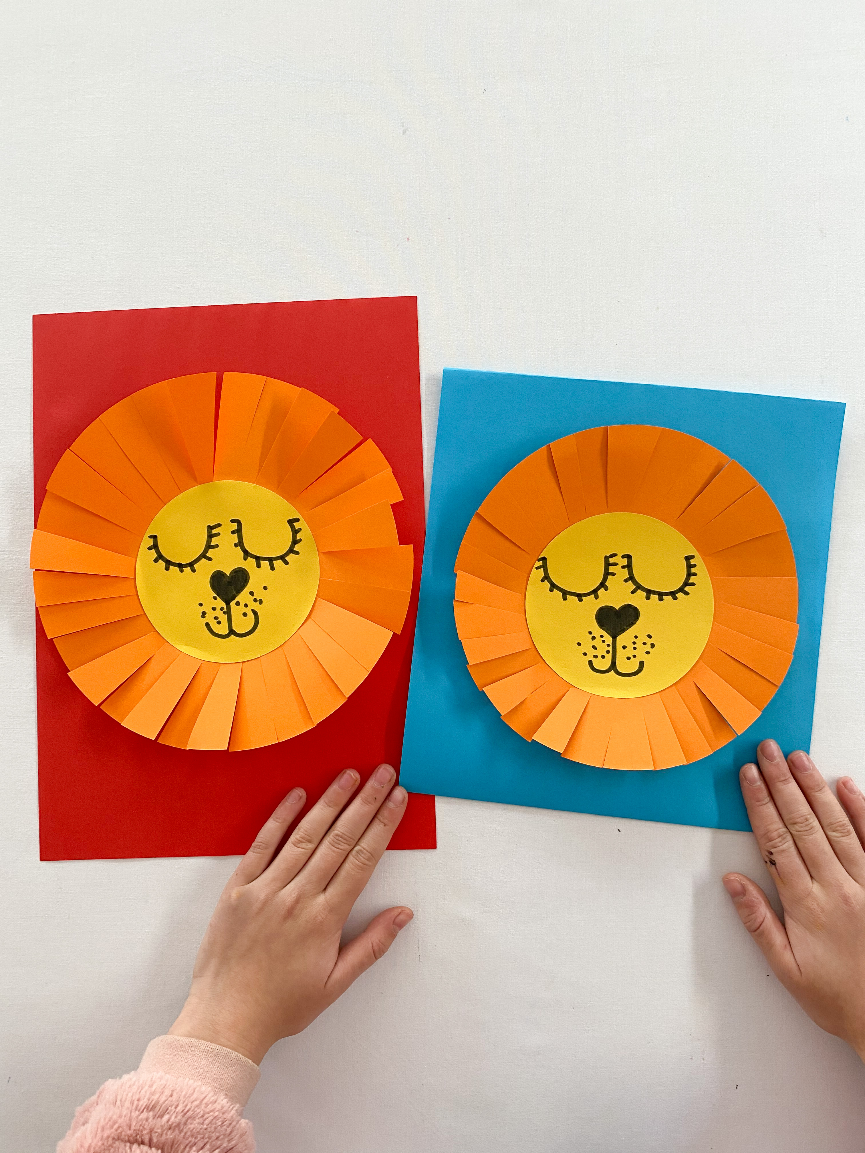 Lion Scissor Skills for Kids