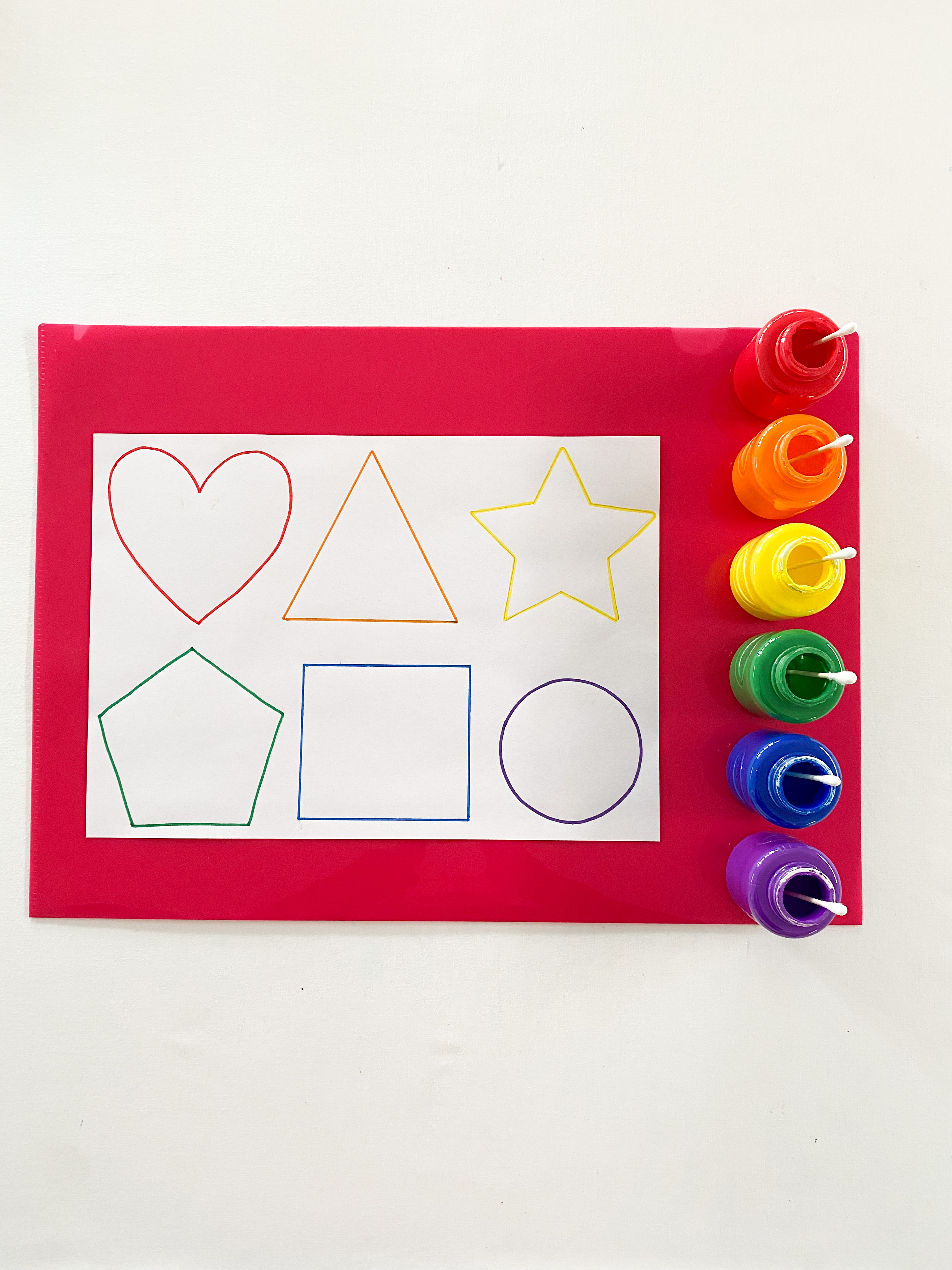 Q-tip Painting for Kids