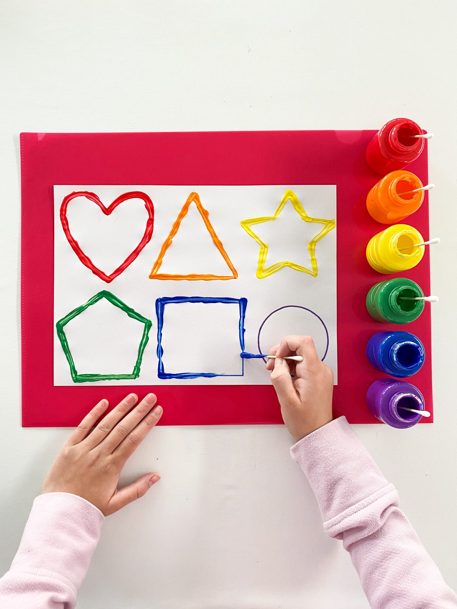 Q-tip Painting for Kids